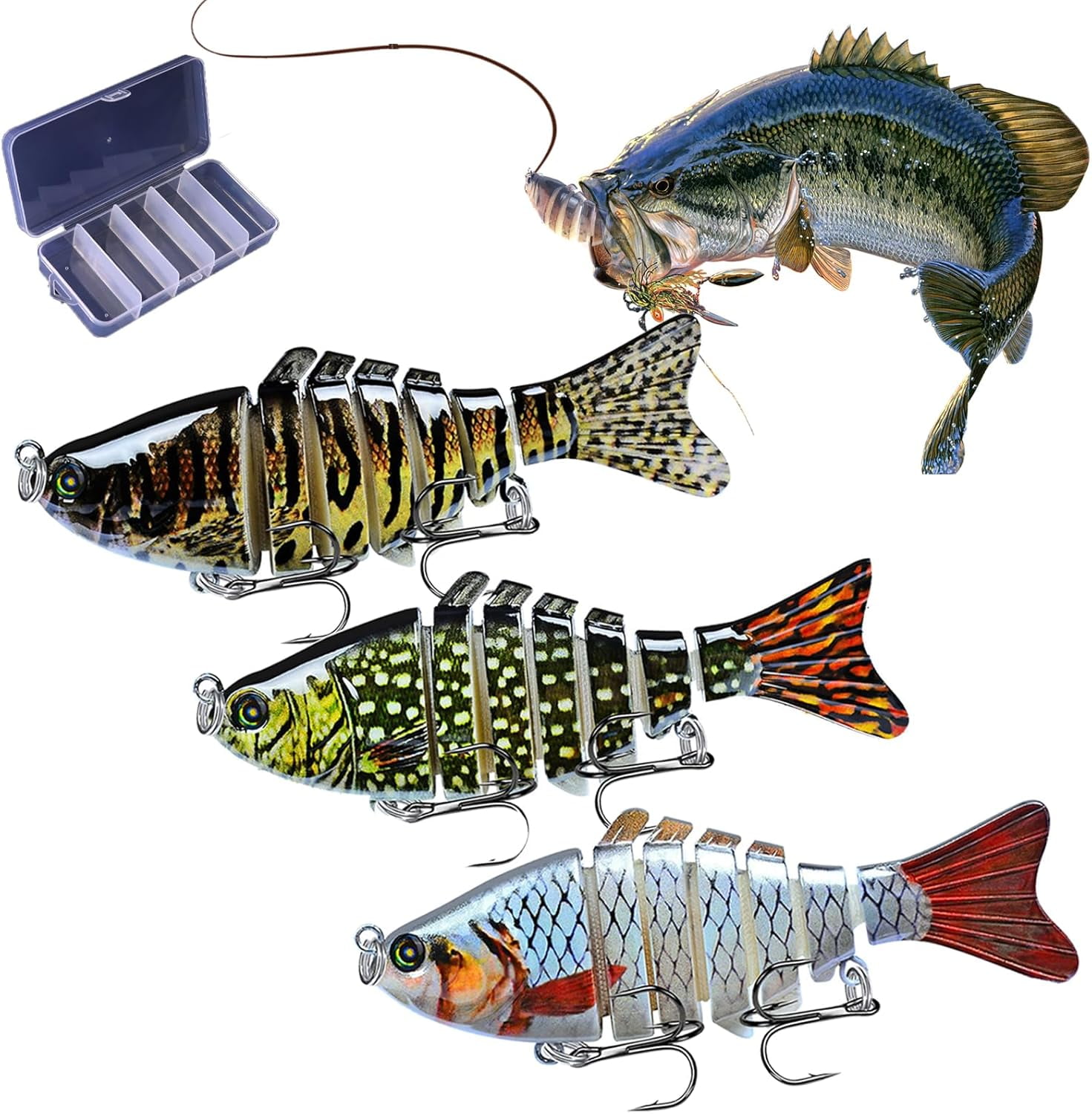 2025 Upgraded Robotic Fishing Lure, for Freshwater and Saltwater ...