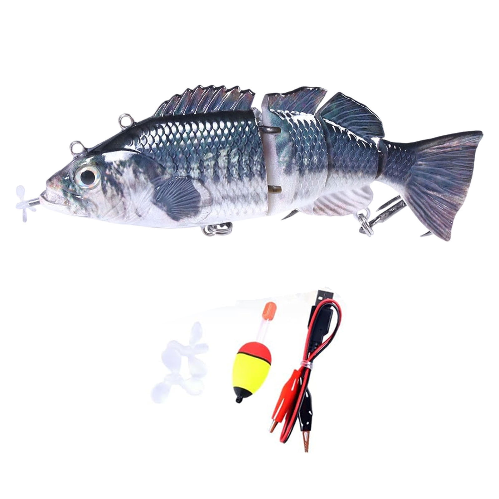 2025 Upgraded Robotic Fishing Lure - Self-Swimming Electric Bionic ...