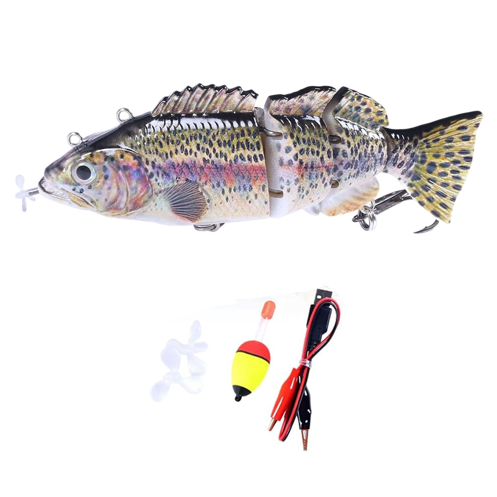 2025 Upgraded Robotic Fishing Swimbait Lifelike Hard Freshwater ...