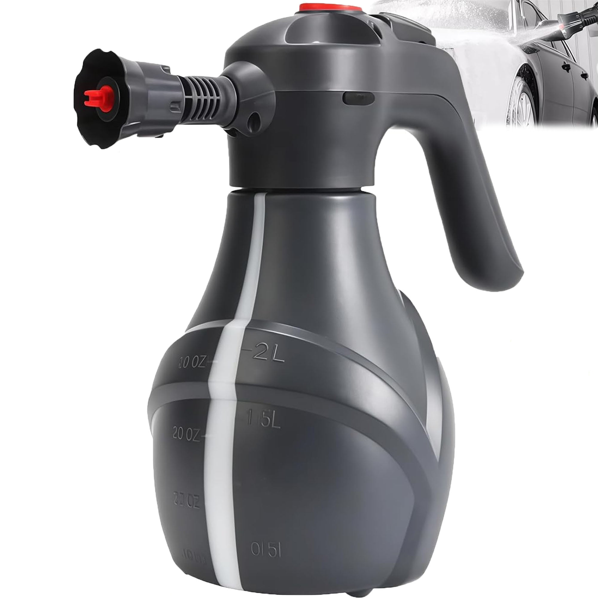 2025 Upgraded Saker Electric Foam Sprayer, Electric Car Foam Sprayer 2L ...