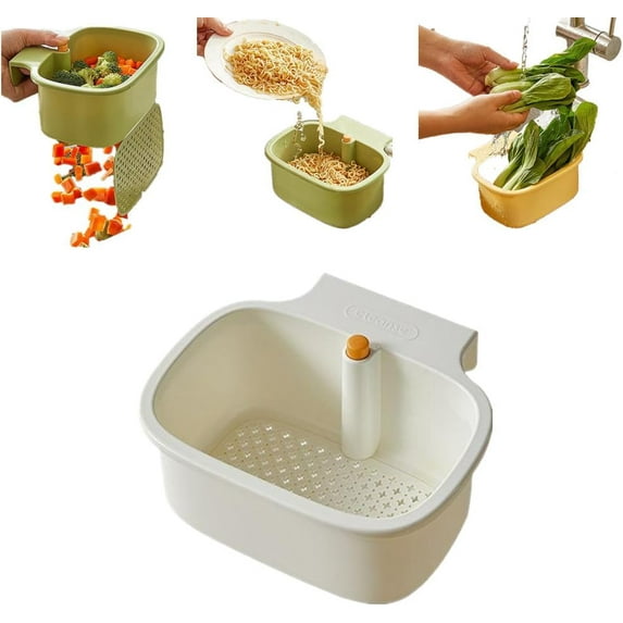 2025 Upgraded Self-Cleaning Sink Strainer Basket – Kitchen Sink Food ...