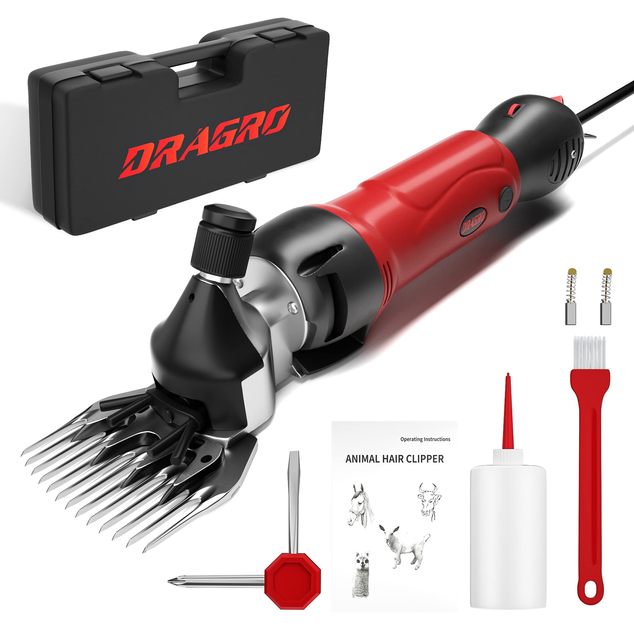 2025 Upgraded Sheep Shears 500W, Professional Electric Sheep Clippers ...
