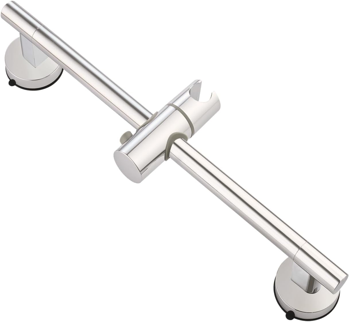 2025 Upgraded Shower Slide Bar with Vacuum Suction Cup, Stainless Steel ...