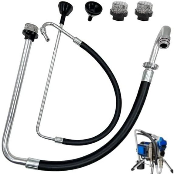 2025 Upgraded Stainless Steel suction hose & Reflux Line Sets, Airless ...
