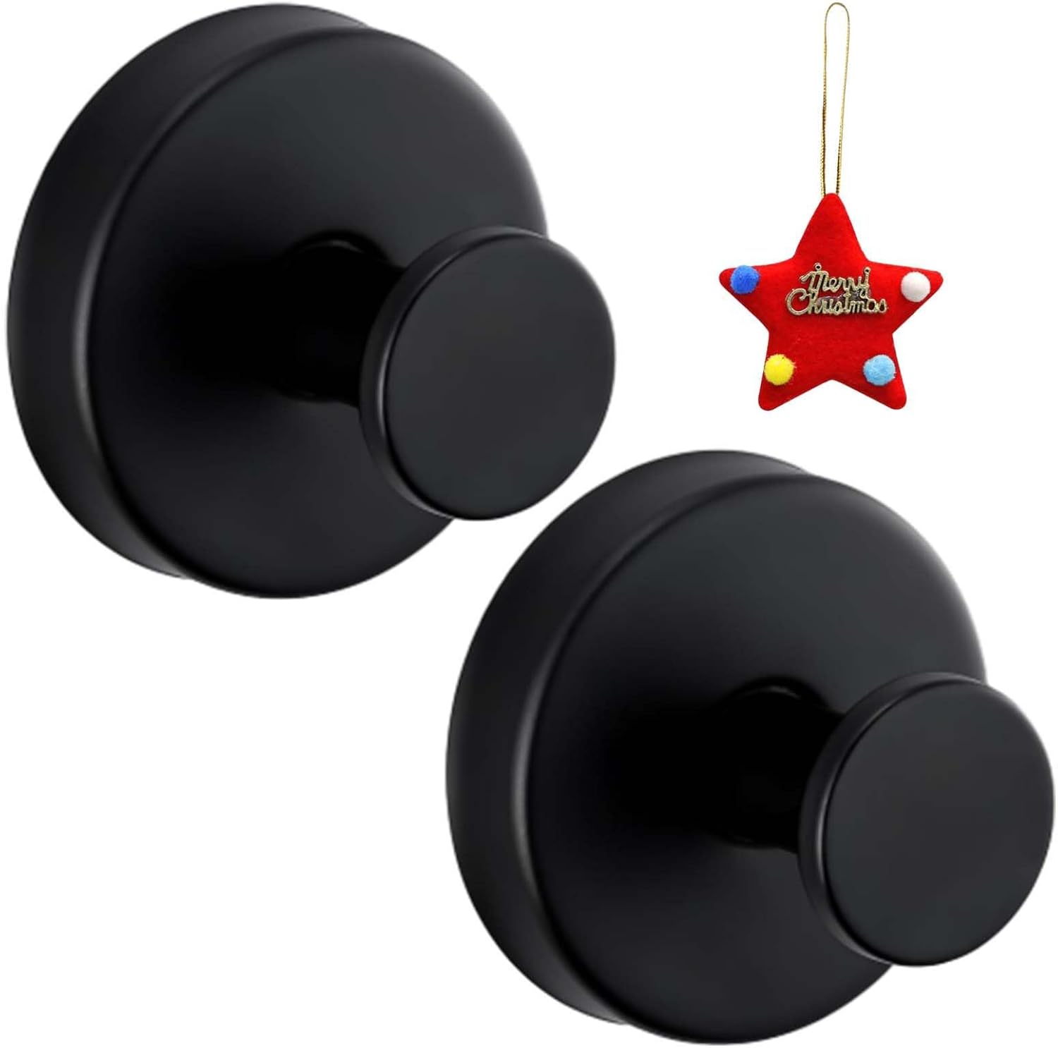 2025 Upgraded Suction Cup Hooks, Garland Hanger for Front Door, Heavy ...