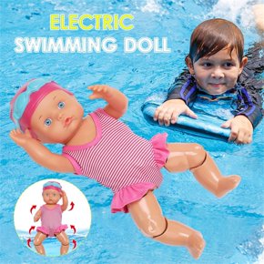 Doll That Swims Pool