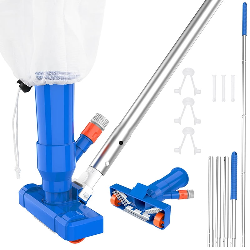 2025 Upgraded Swimming Pool Spa Jet Vacuum Cleaner Kit W/Brush,Pool ...