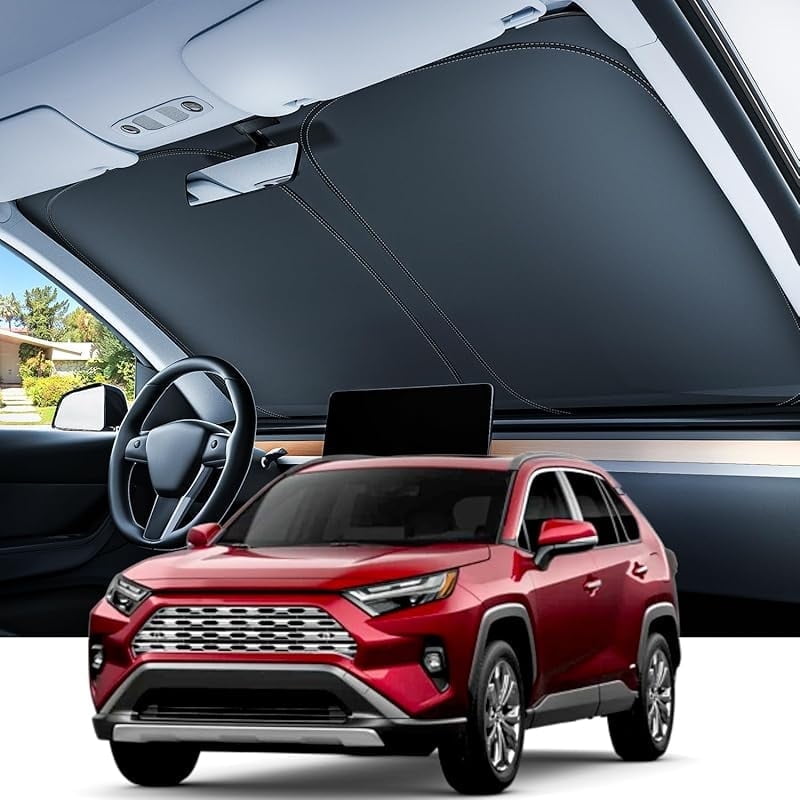 2025 Upgraded for Toyota RAV4 2025 2024 2023-2019 Windshield Sun Shade ...