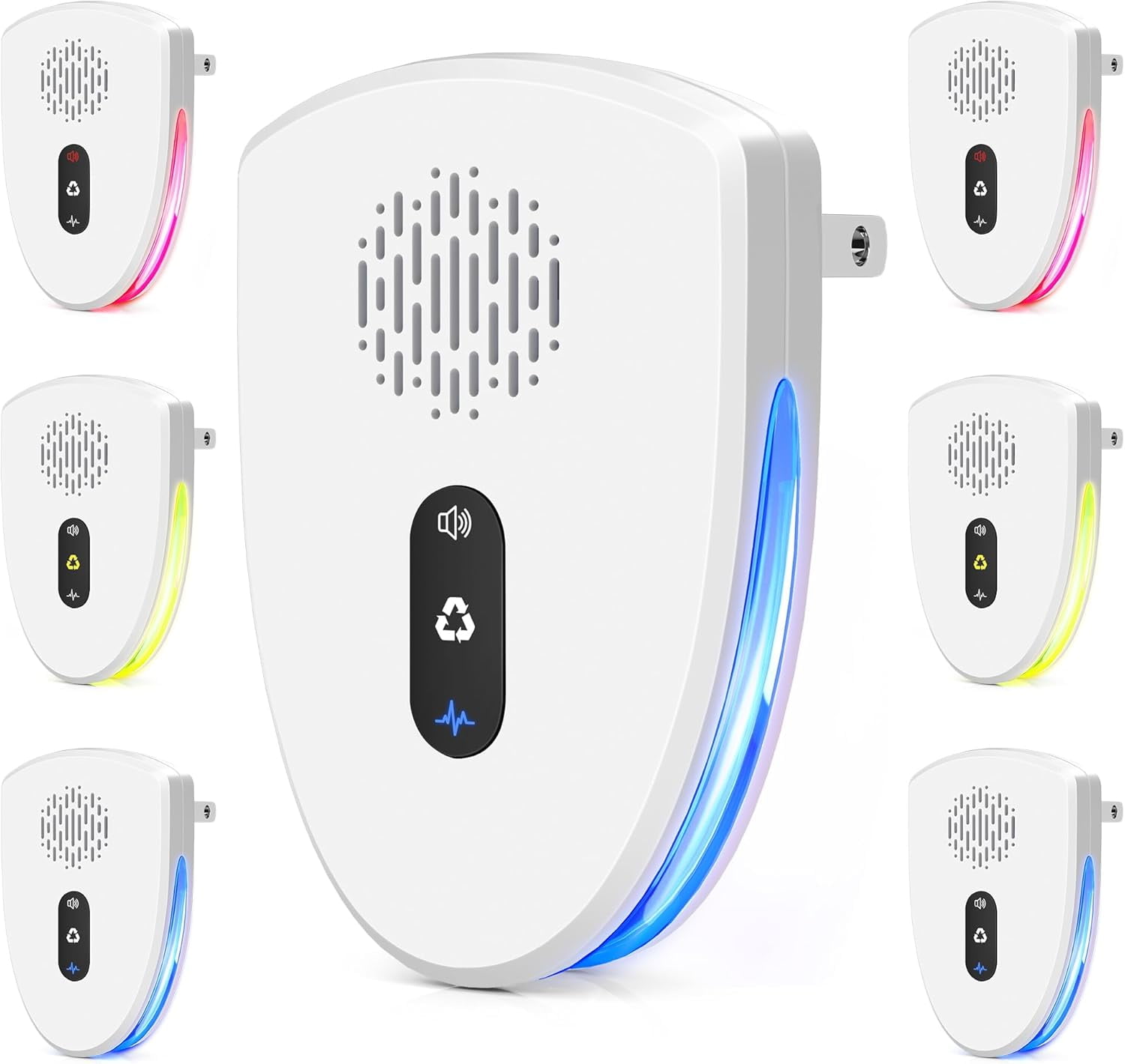 2025 Upgraded) Ultrasonic Insect & Pest Indoor ler, Plug-in Control ...