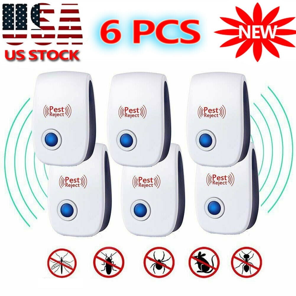 Hosim New Upgraded Ultrasonic Pest Repeller Electronic Plug In Pest ...