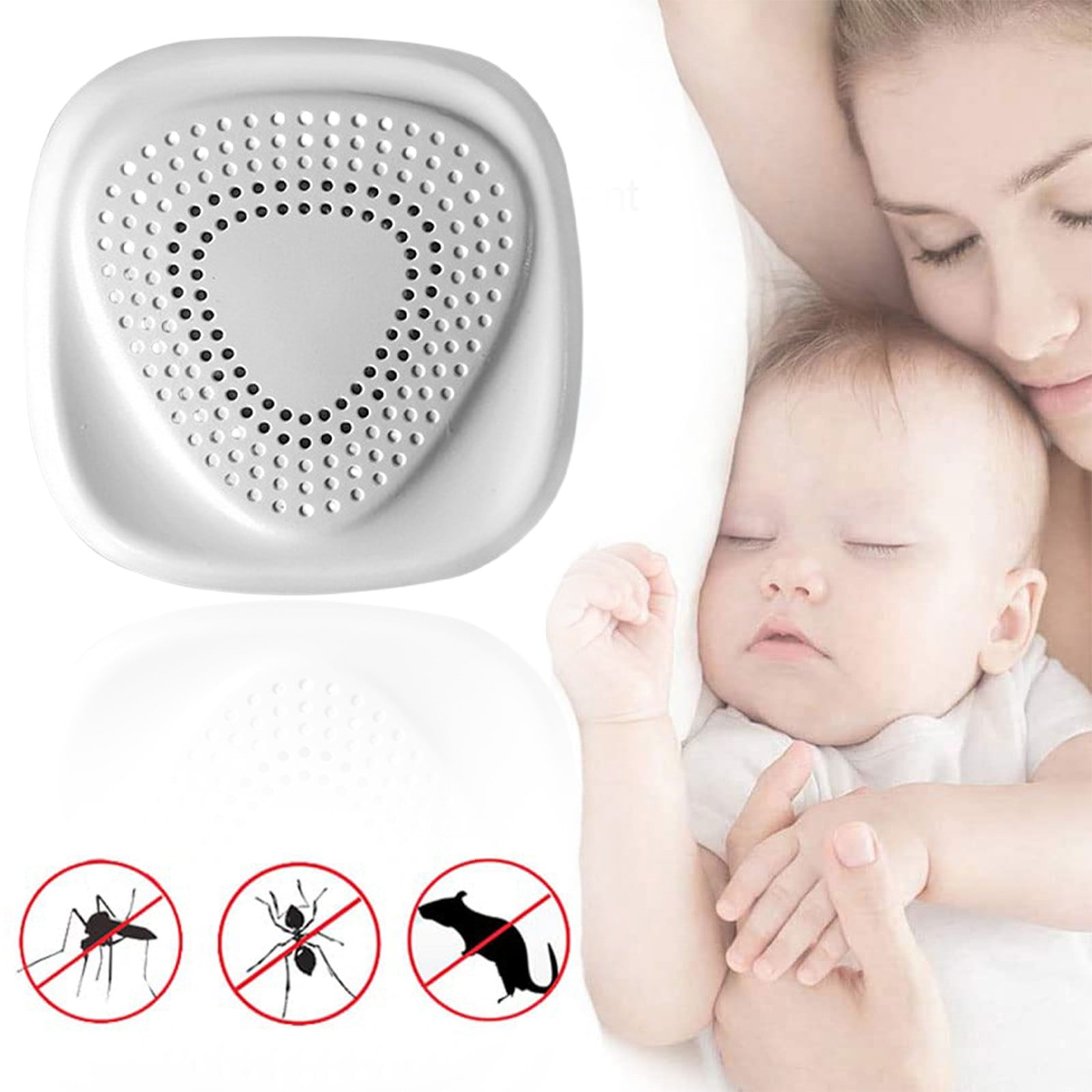 2025 Upgraded Ultrasonic Pest Repeller Indoor Safe Electronic Plug-in ...