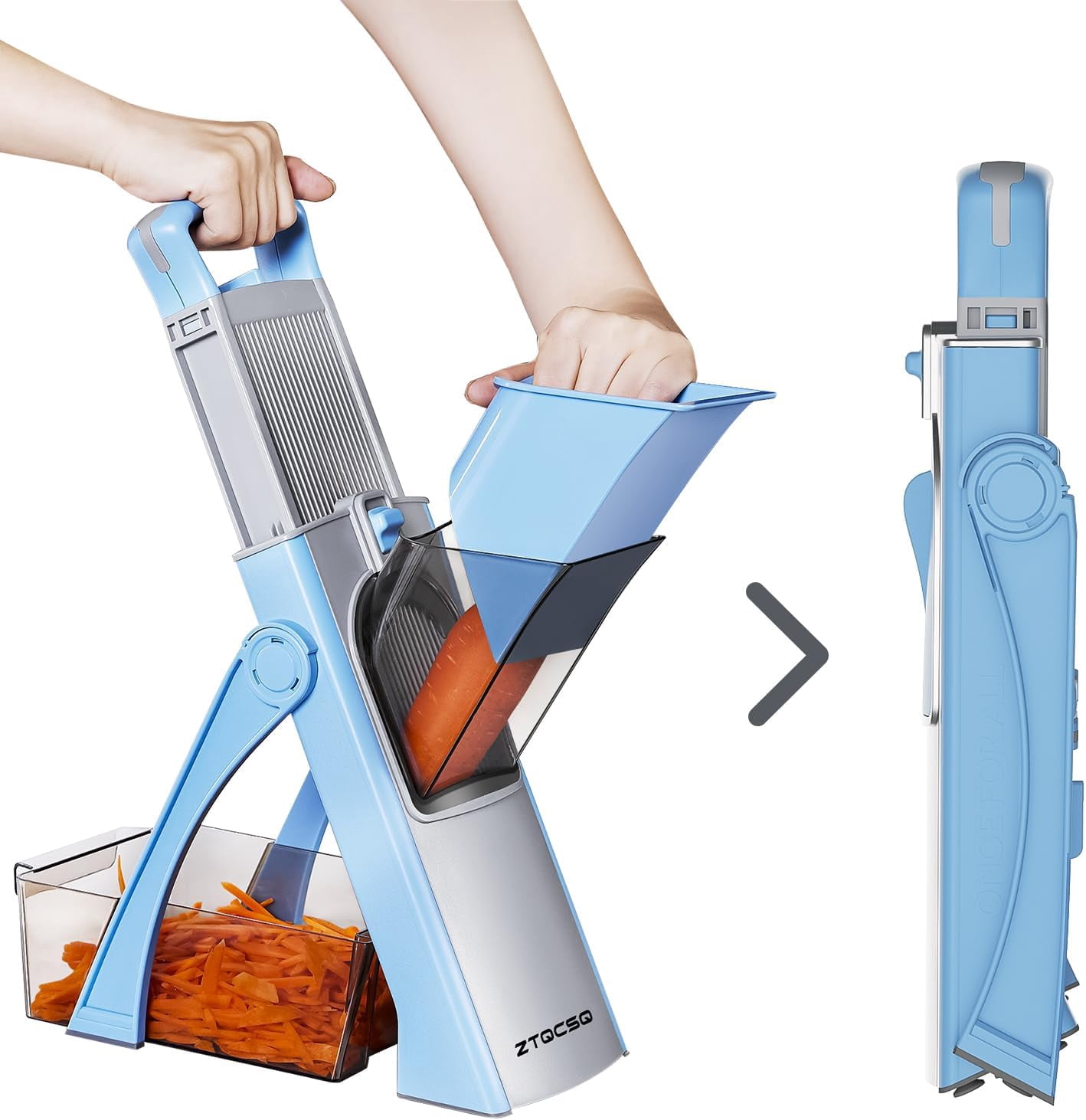 2025 Upgraded Version All-in-1 Mandoline Slicer for Kitchen ...
