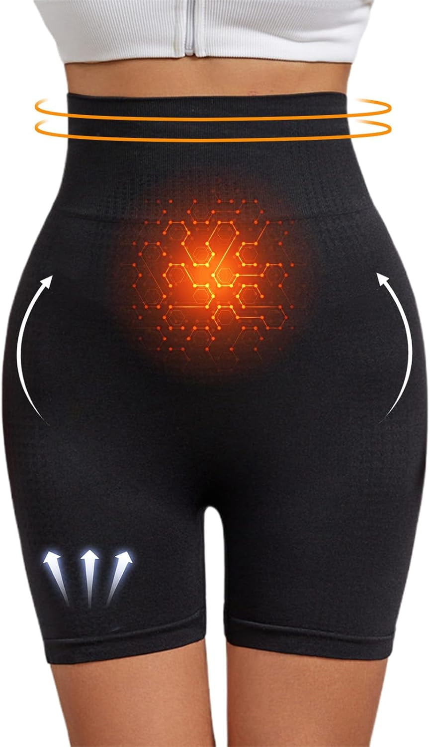 2025 Upgraded Version Pearl Moon Ion Shaping Shorts, Waist Micro ...