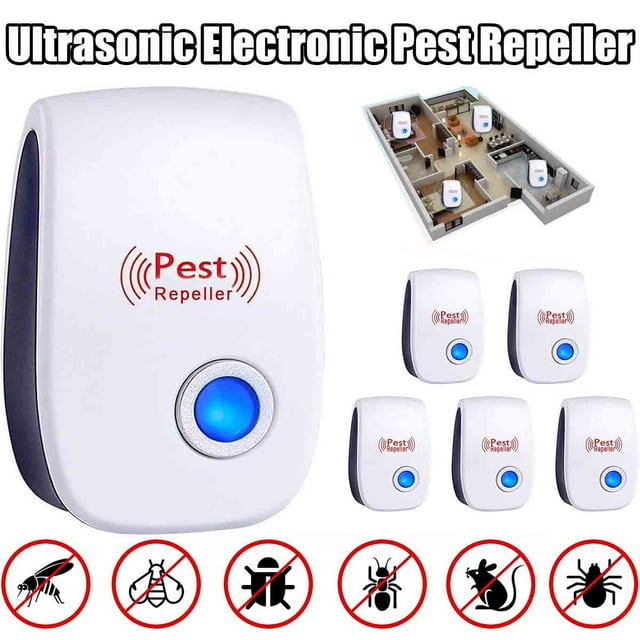 2025 Upgraded Version Ultrasonic Pest & Insect Repeller, Ultrasonic ...
