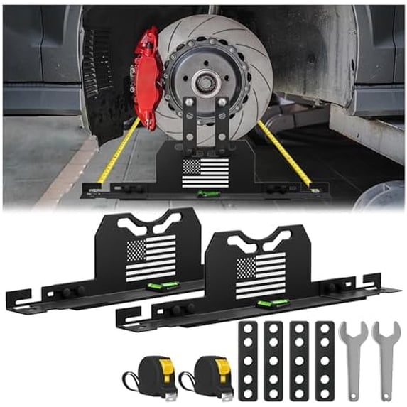 2025 Upgraded Wheel Alignment Tool, 2 PCS Toe Alignment Tool Plates ...