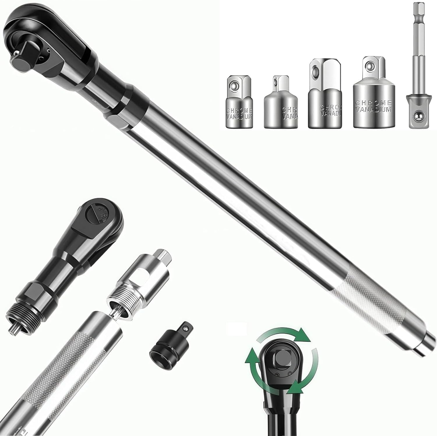 2025 Upgraded offset extension wrench impact, offset extension wrench ...