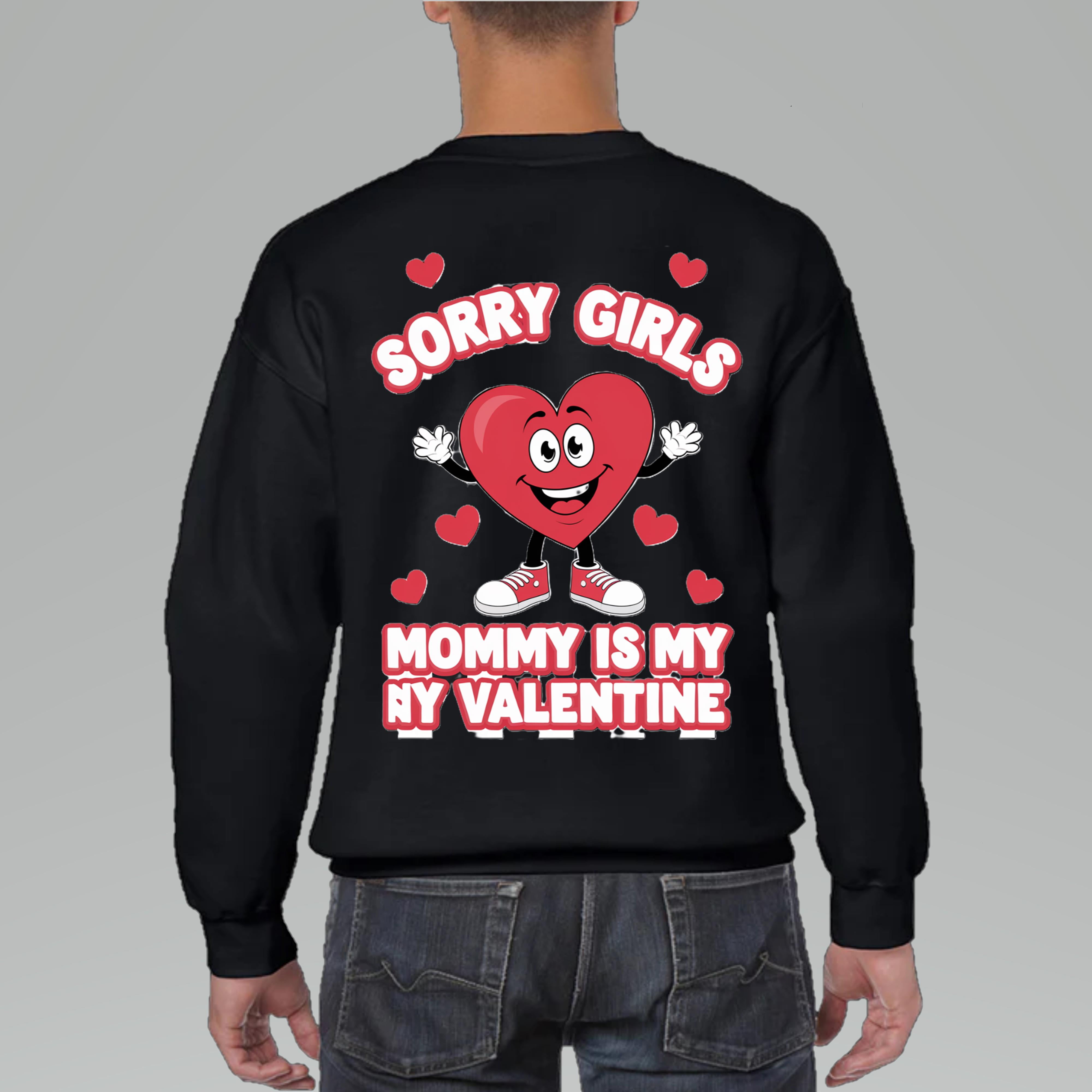 2025 Valentine’s Day SWEATSHIRT FOR MEN, Unique Design for a Special Day,Seasonal Design ...