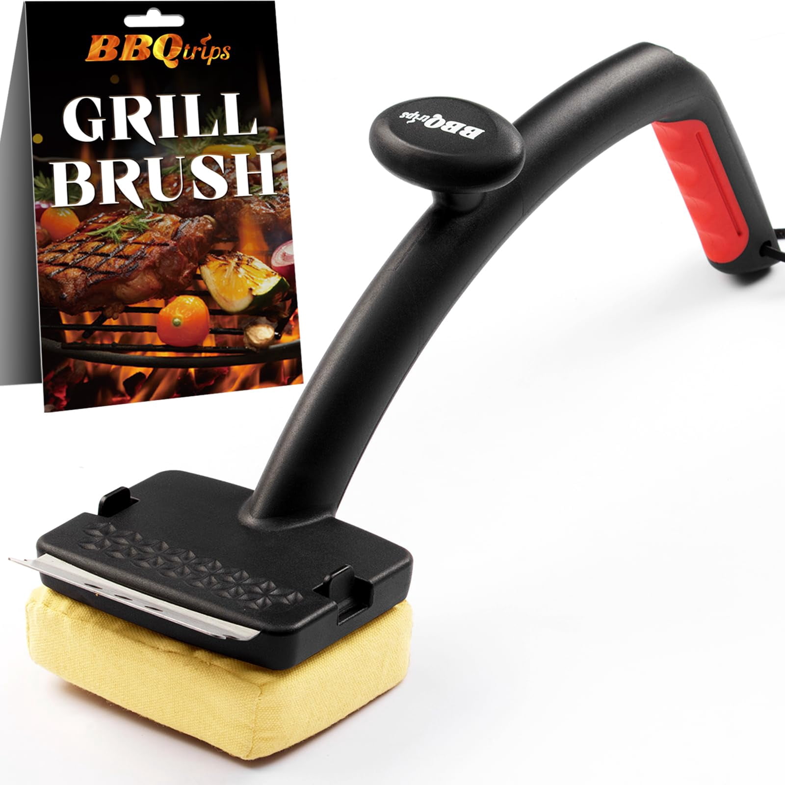 2025 Version Grill Brush Bristle Free with Scraper, BBQ Scrubber for ...