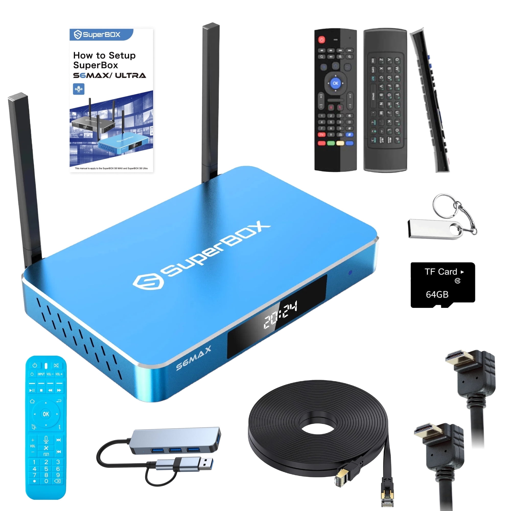 2025 Version S6max SuperBox Android TV Player Superbox Premium Edition ...