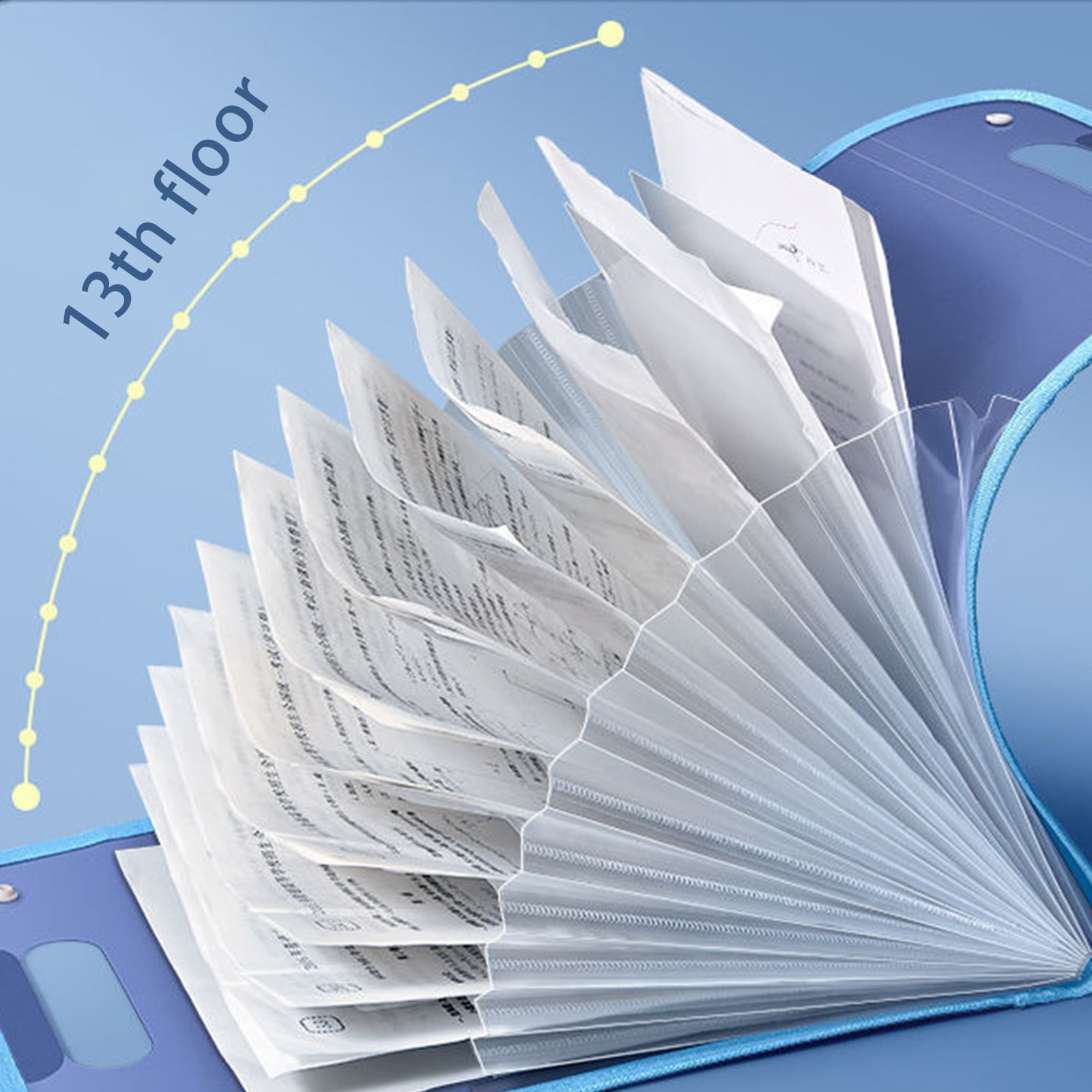 2025 Vertical File Folders Letter Size, Paper Organizer for Backpack ...