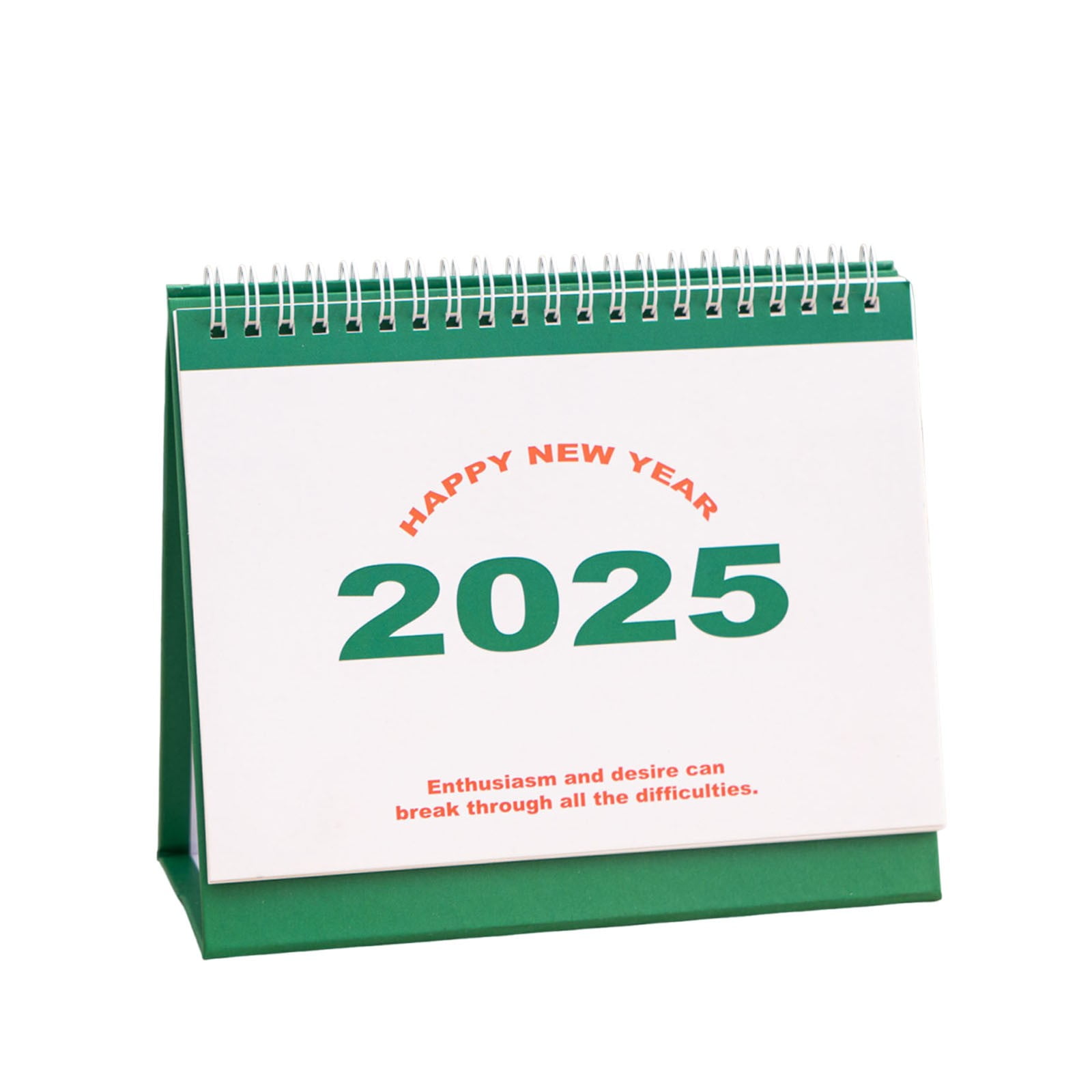2025 Vertical Flip Page Desktop Calendar - Portable Mini Monthly ...