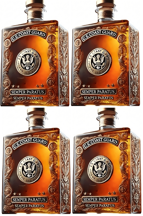 2025 Veteran Tribute Whiskey Bottle, Personalized Veteran Tribute ...