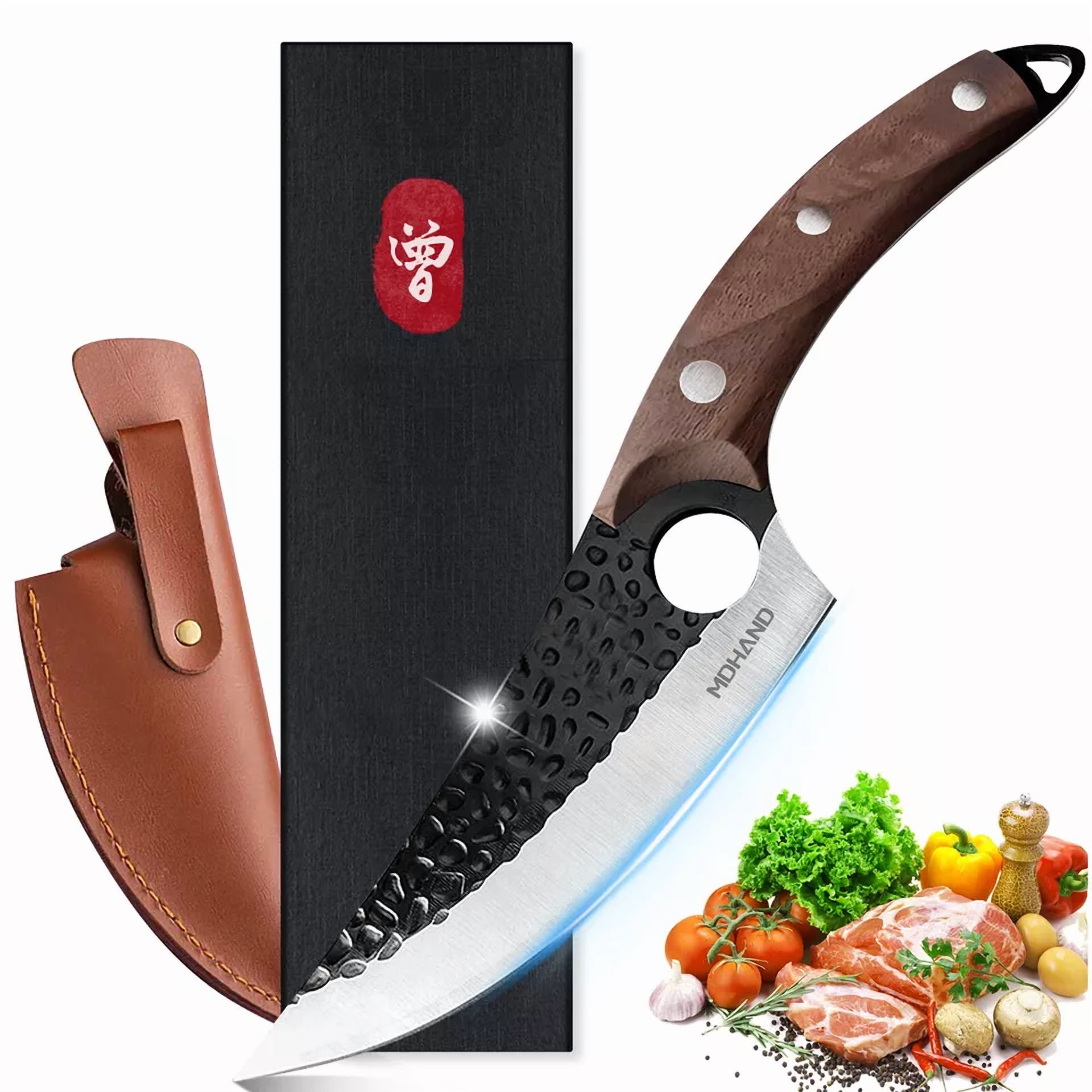 2025 Viking Knife Chef Knife Japan Kitchen Meat Cleaver Butcher Boning ...