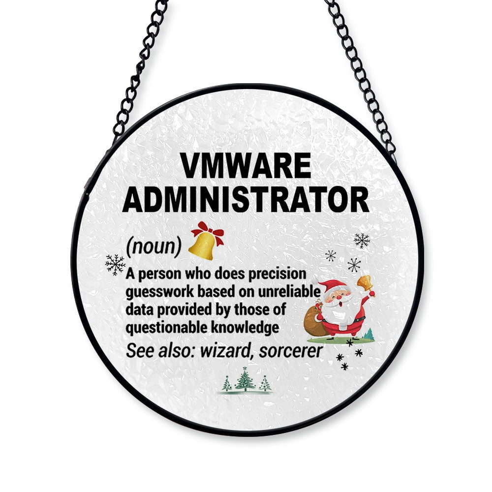 2025 Vmware Administrator Stained Glass Window Hanging Christmas 2025 ...