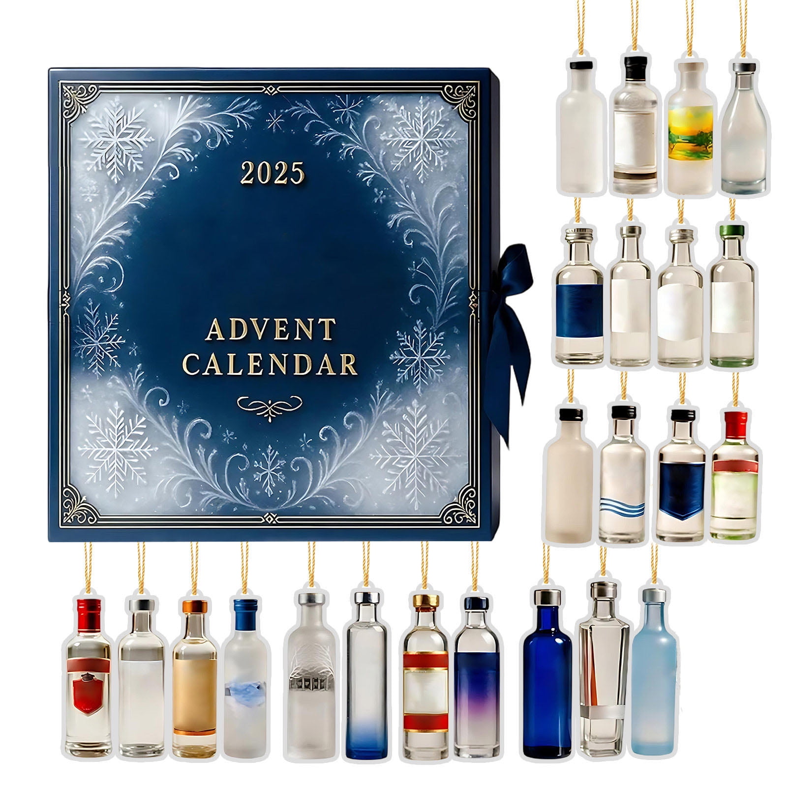 2025 Vodka Advent Calendar -24 Days Christmas Countdown Calendar ...