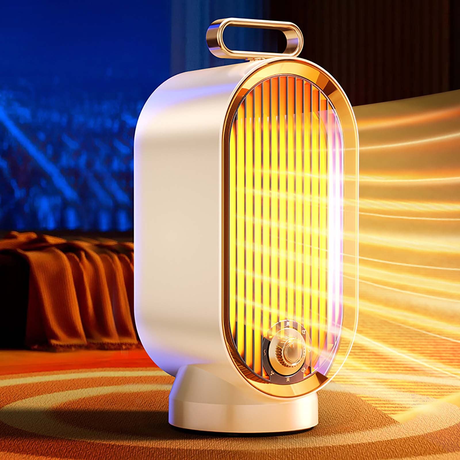 2025 WIZUTIZ Small Heater Portable Space Heaters Energy-Saving Heating ...