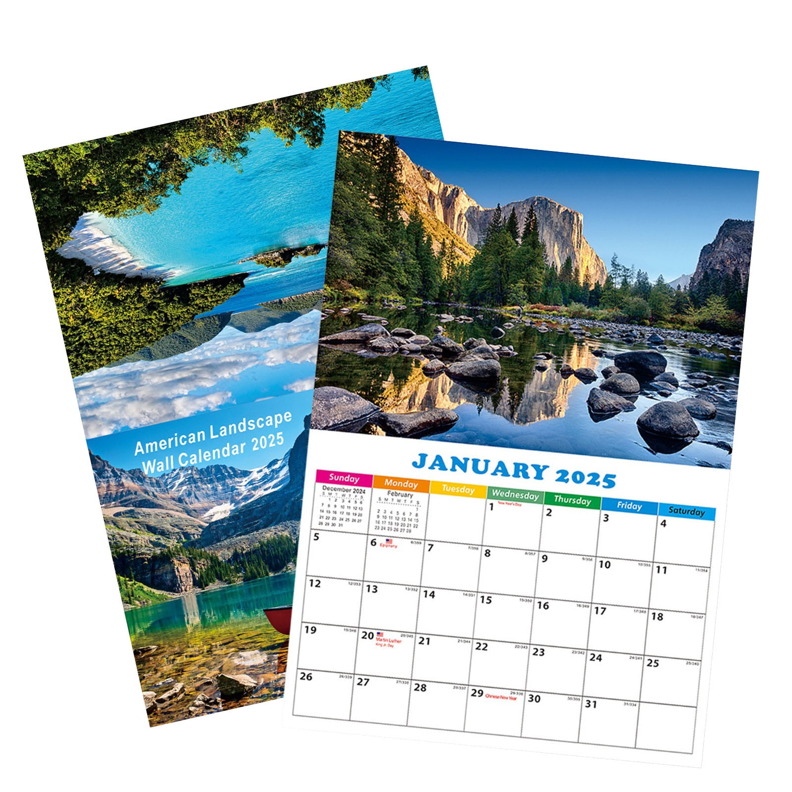 2025 Wall Calendar - 12 Months Wall Calendar 2025 From Jan. 2025 - Dec ...