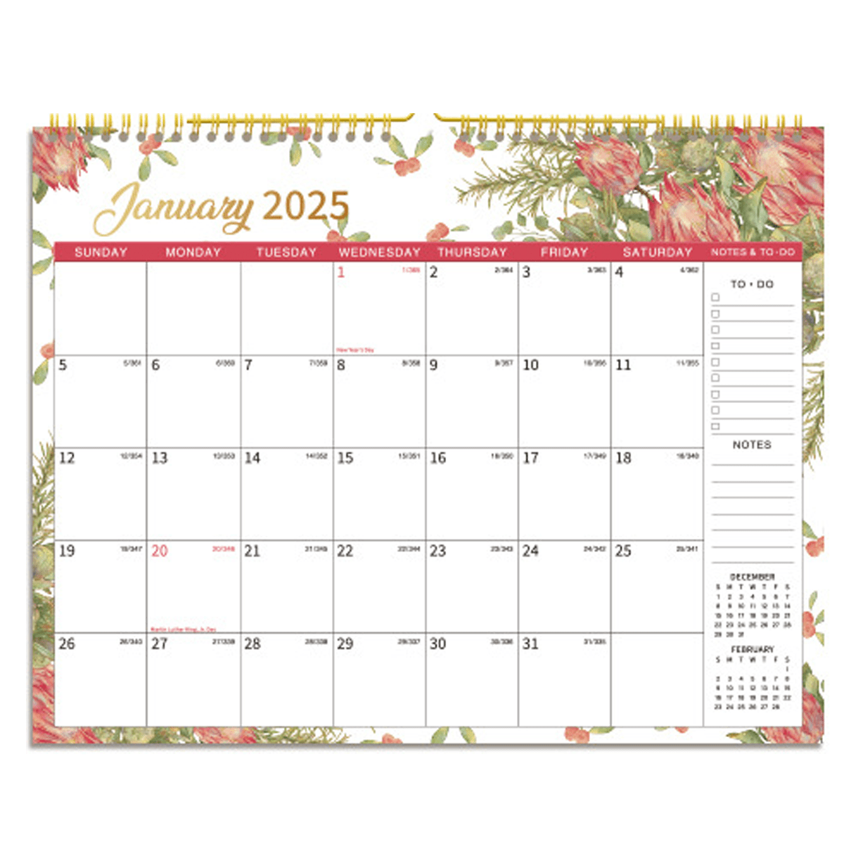 2025 Wall Calendar - Calendars 2025 Wall, JAN 2025 - Dec 2025,Large ...