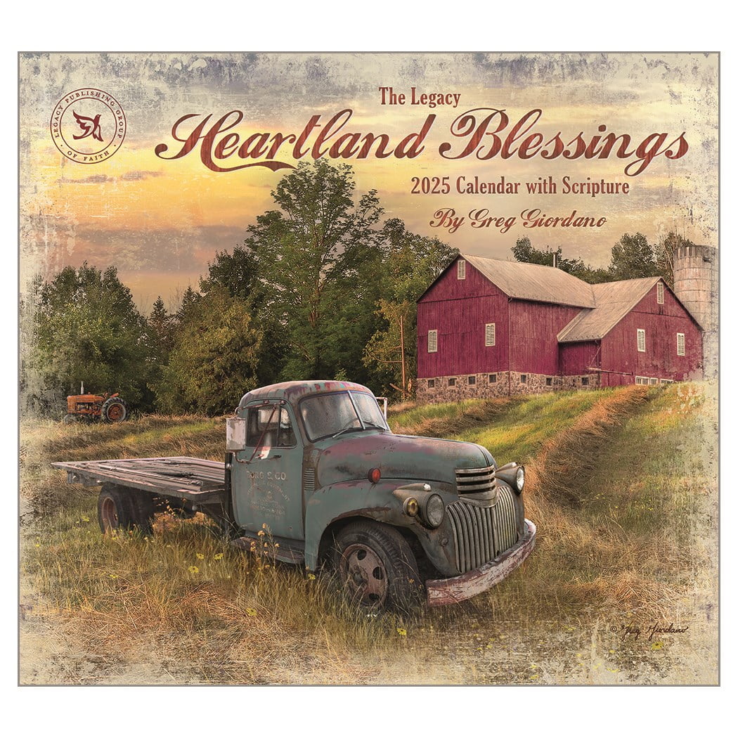 2025 Wall Calendar-Heartland Blessings (13.66" x 12") - Walmart.com