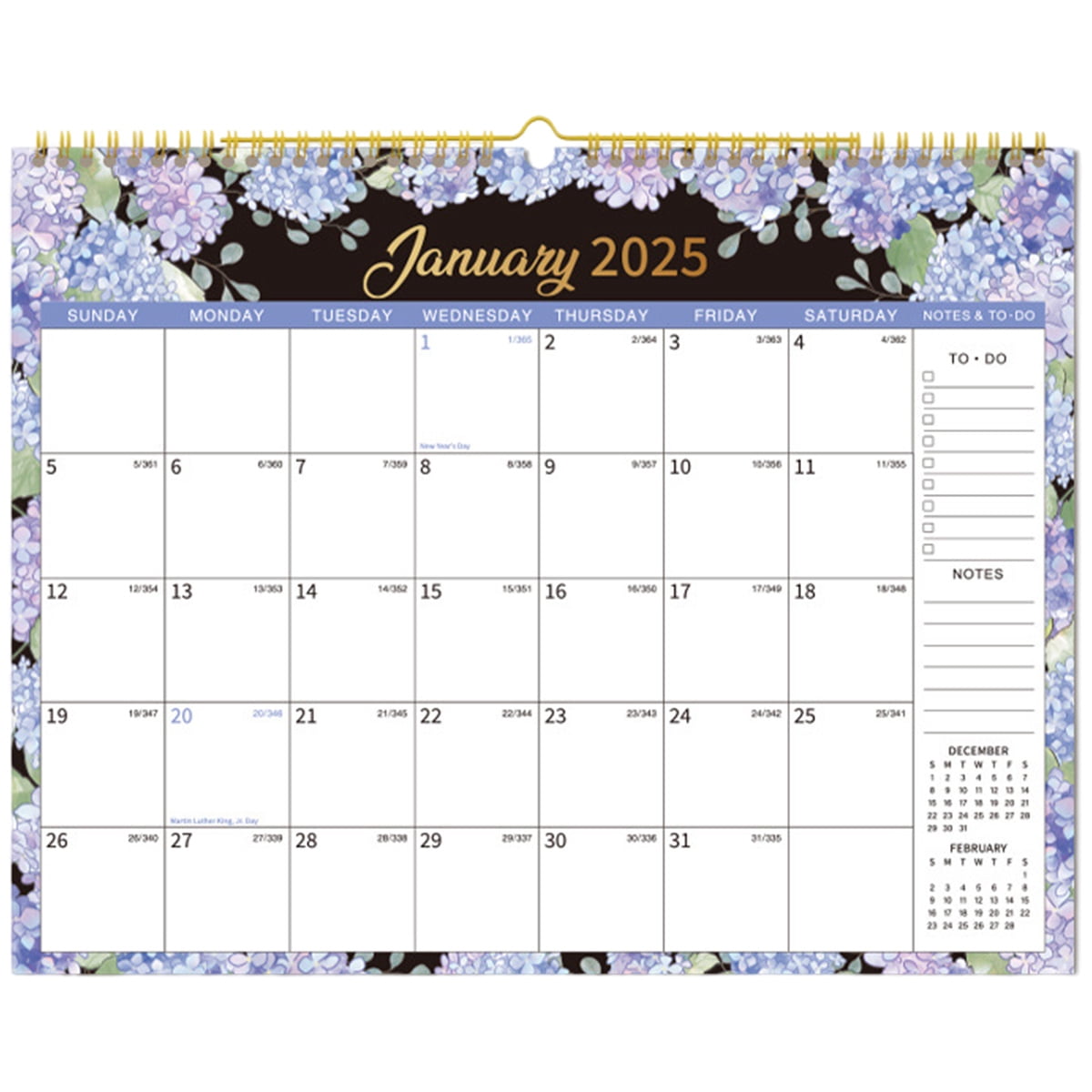 2025 Wall Calendar - Office Wall Calendar Wall Decor Home Hanging Wall ...