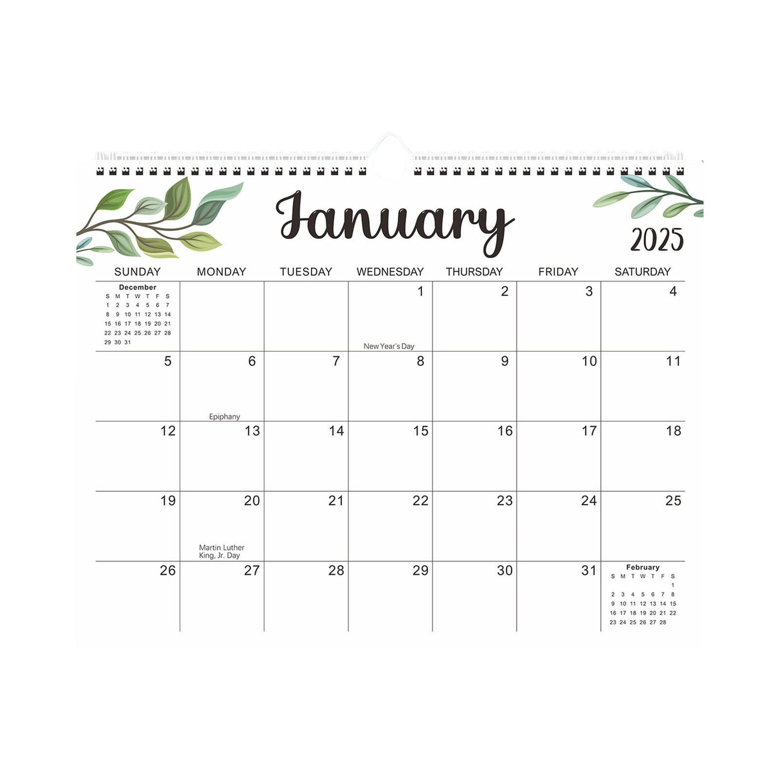 2025 Wall Calendar - Runs from June 2024 Until December 2025 - The 2024 ...