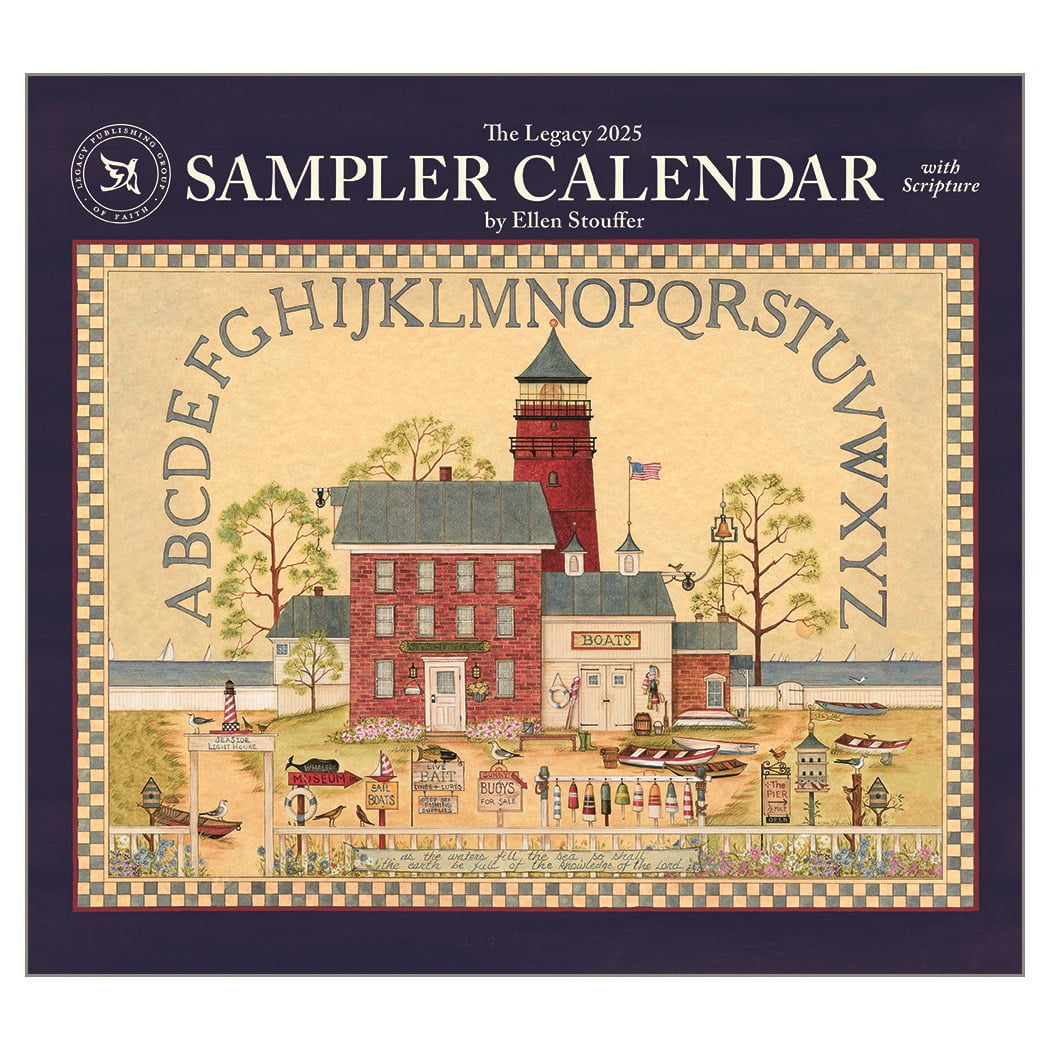 Legacy Publishing Group, Sampler Stouffer 2025 Wall Calendar - Walmart.com