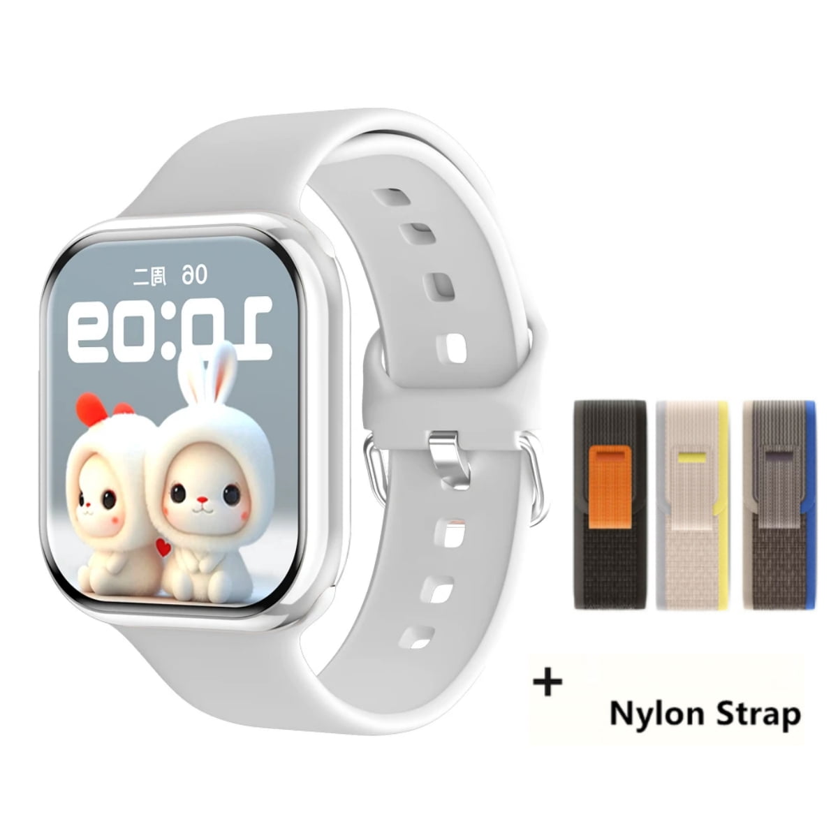 2025 Watch 9 Smart Watch Men Body Temperature BT Call NFC Always on ...