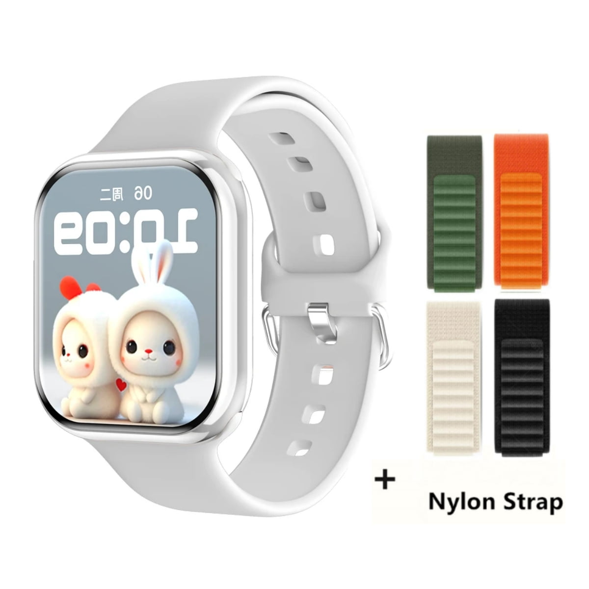 2025 Watch 9 Smart Watch Men Body Temperature BT Call NFC Always on ...