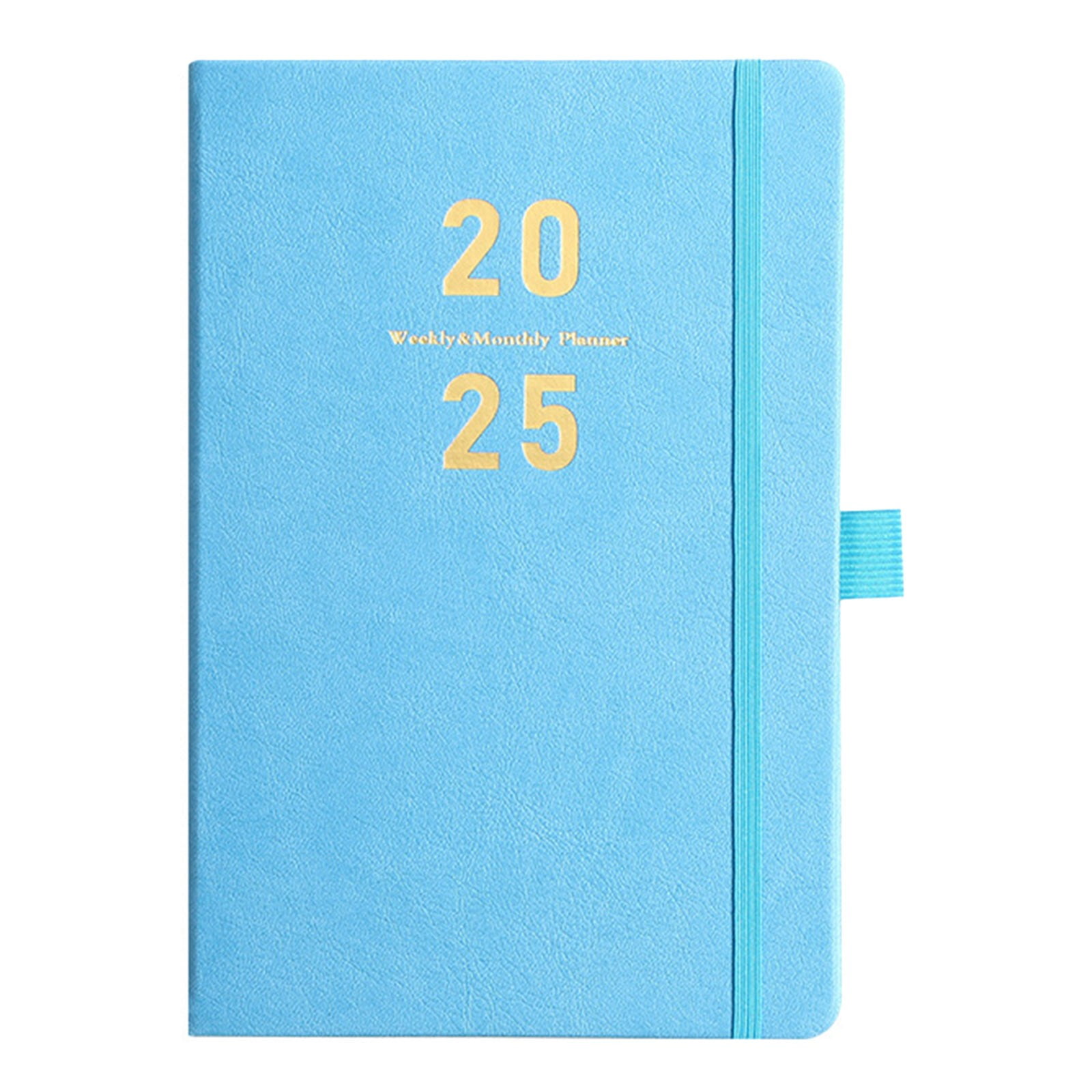 2025 Weekly Monthly Calendar Planner with Stickers, Premium Paper, Pen Holder, Schedule Book ...