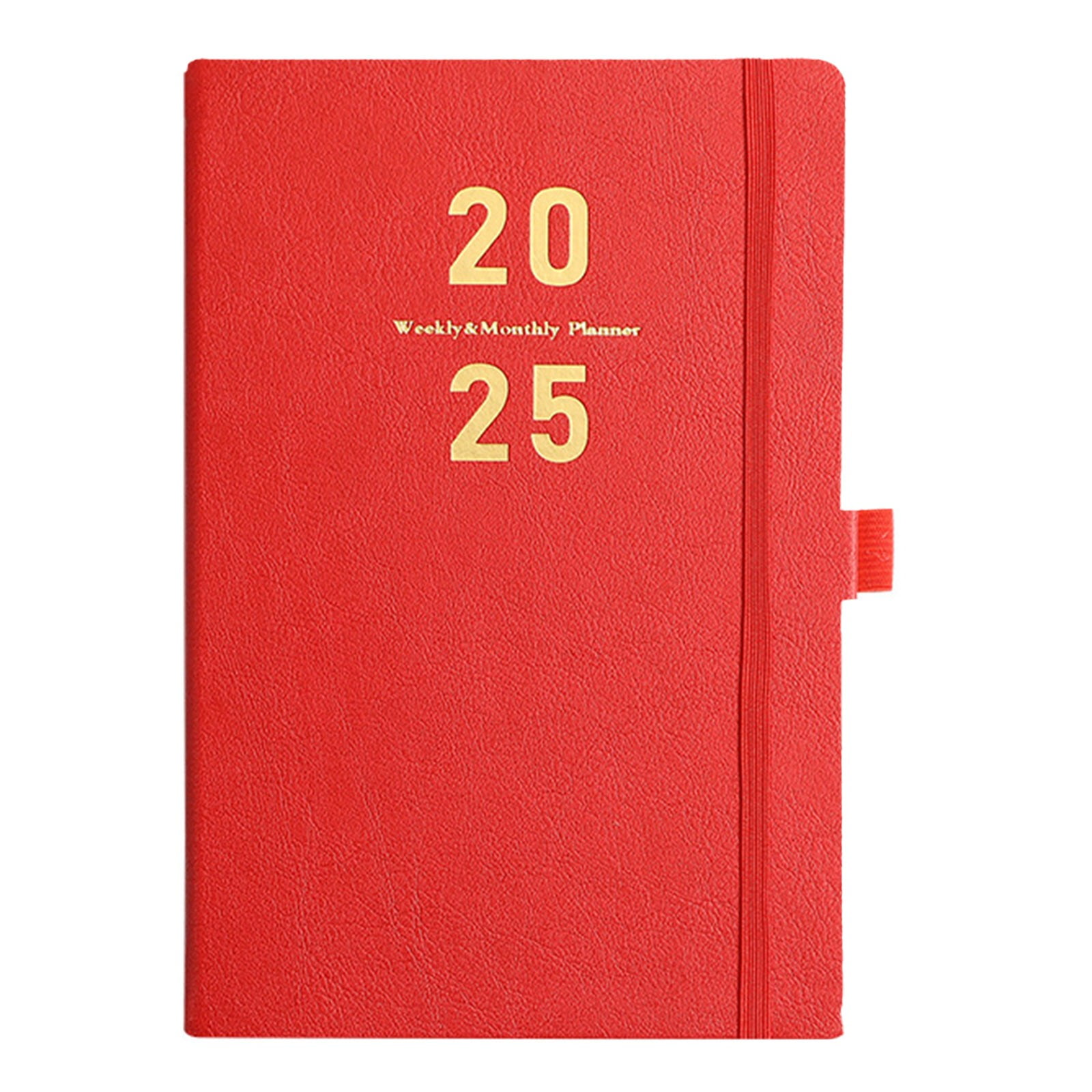 2025 Weekly Monthly Calendar Planner with Stickers, Premium Paper, Pen Holder, Schedule Book ...