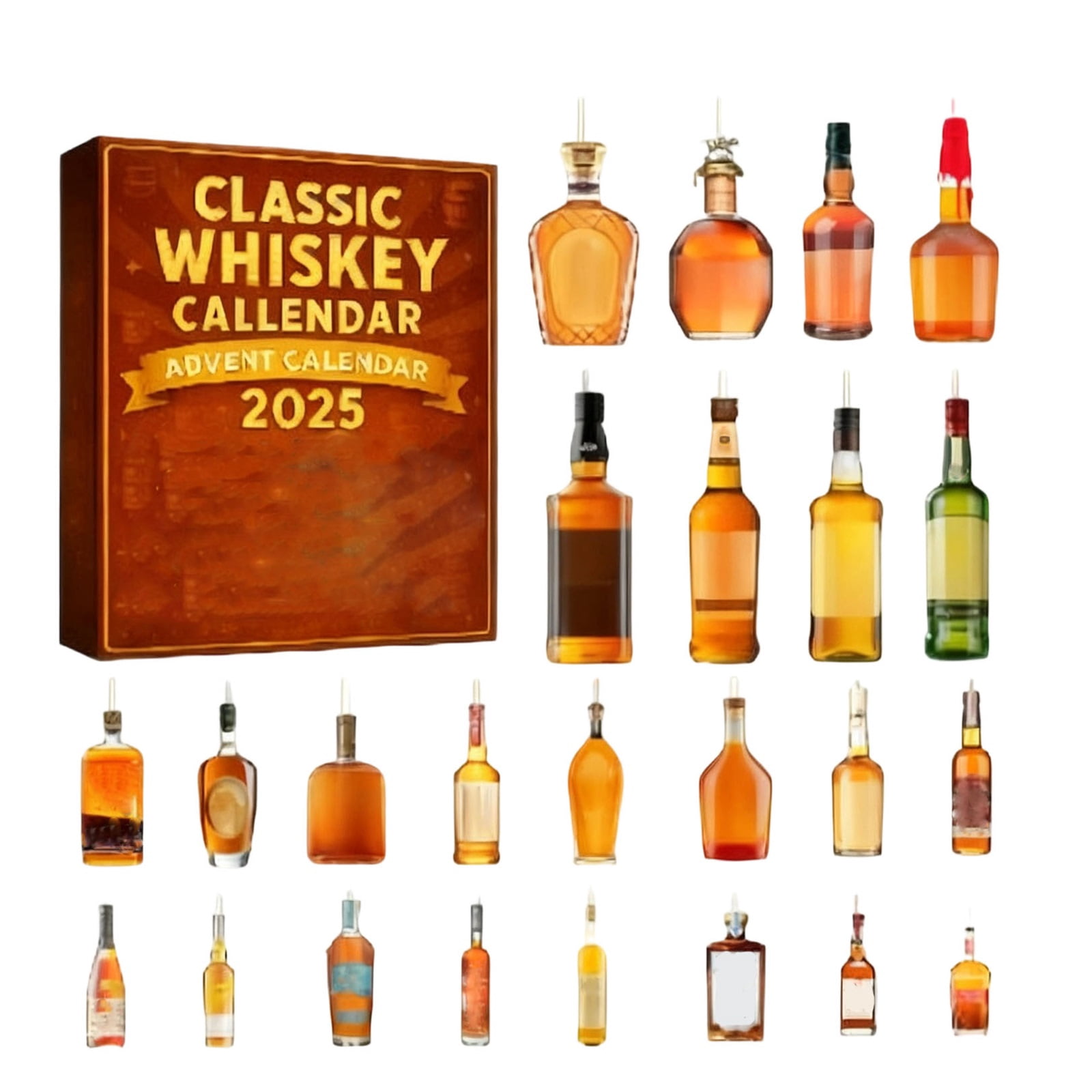 2025 Whiskey Advent Calendar 3D A Daily Tasting Journey Through ...