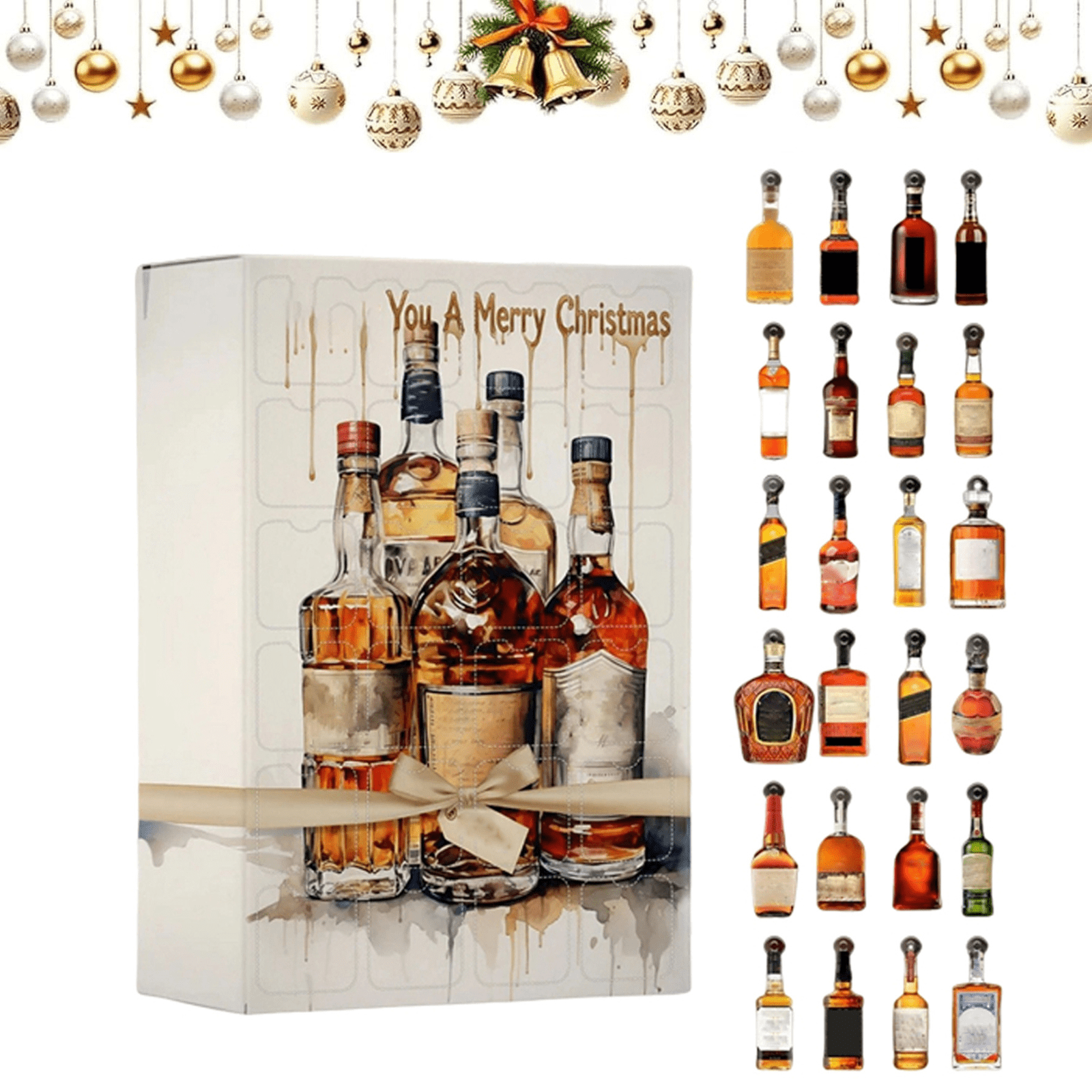 Whiskey Christmas Calendar 2025, 24-Day Whiskey Lover’s Countdown with ...