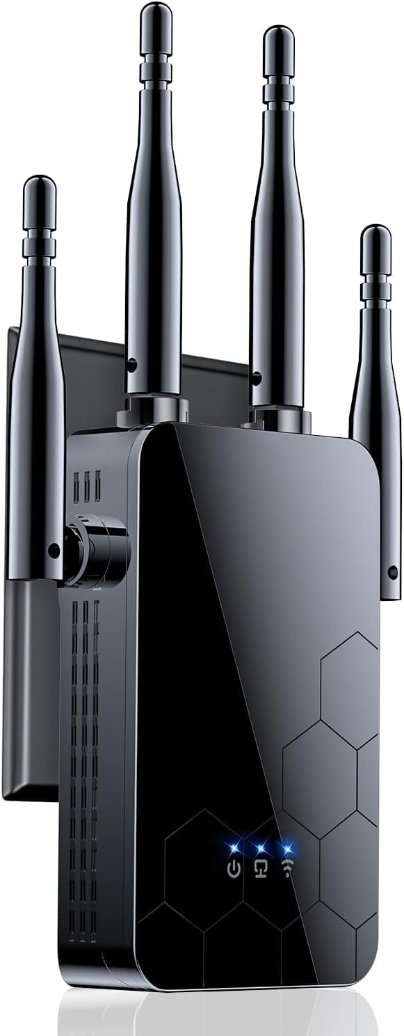 2025 WiFi Extender Internet Booster, 10000 Sq.ft Long Range Repeater ...