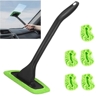 Windshield Cleaning Tool, Car Window Cleaner Windshield Cleaner with 4 ...