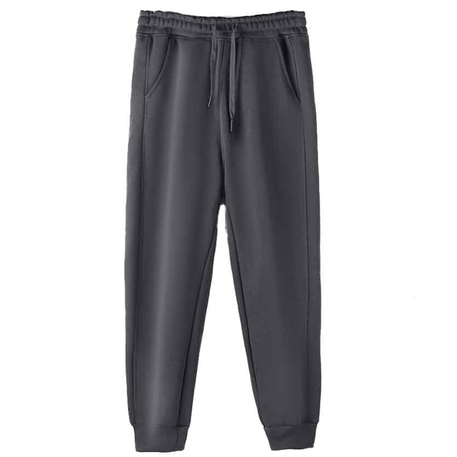2025 Winter Men's Sweatpants Thickened Thermal Sporty Casual Trousers ...