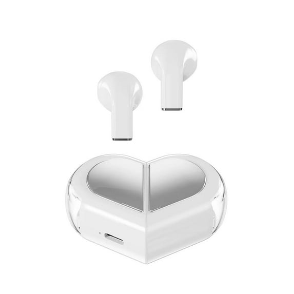 2025 Wireless Bluetooth 5.3 Headphone Cute Heart Shaped TWS Headset In ...