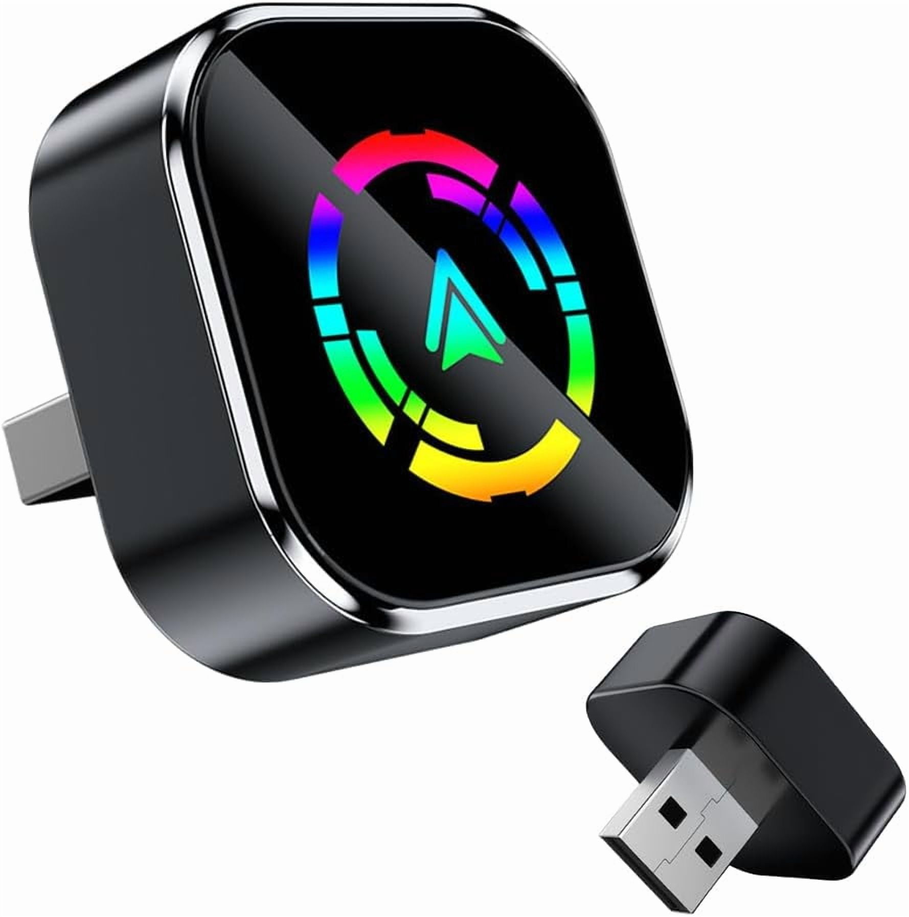 2025 Wireless CarPlay Adapter for iPhone/Android, Mini Universal ...