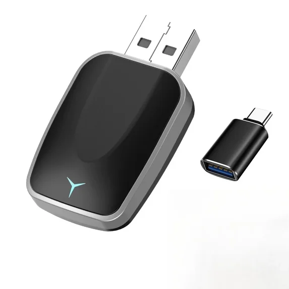 2025 Wireless CarPlay Android Auto Wireless Adapter Smart Mini Box Plug ...