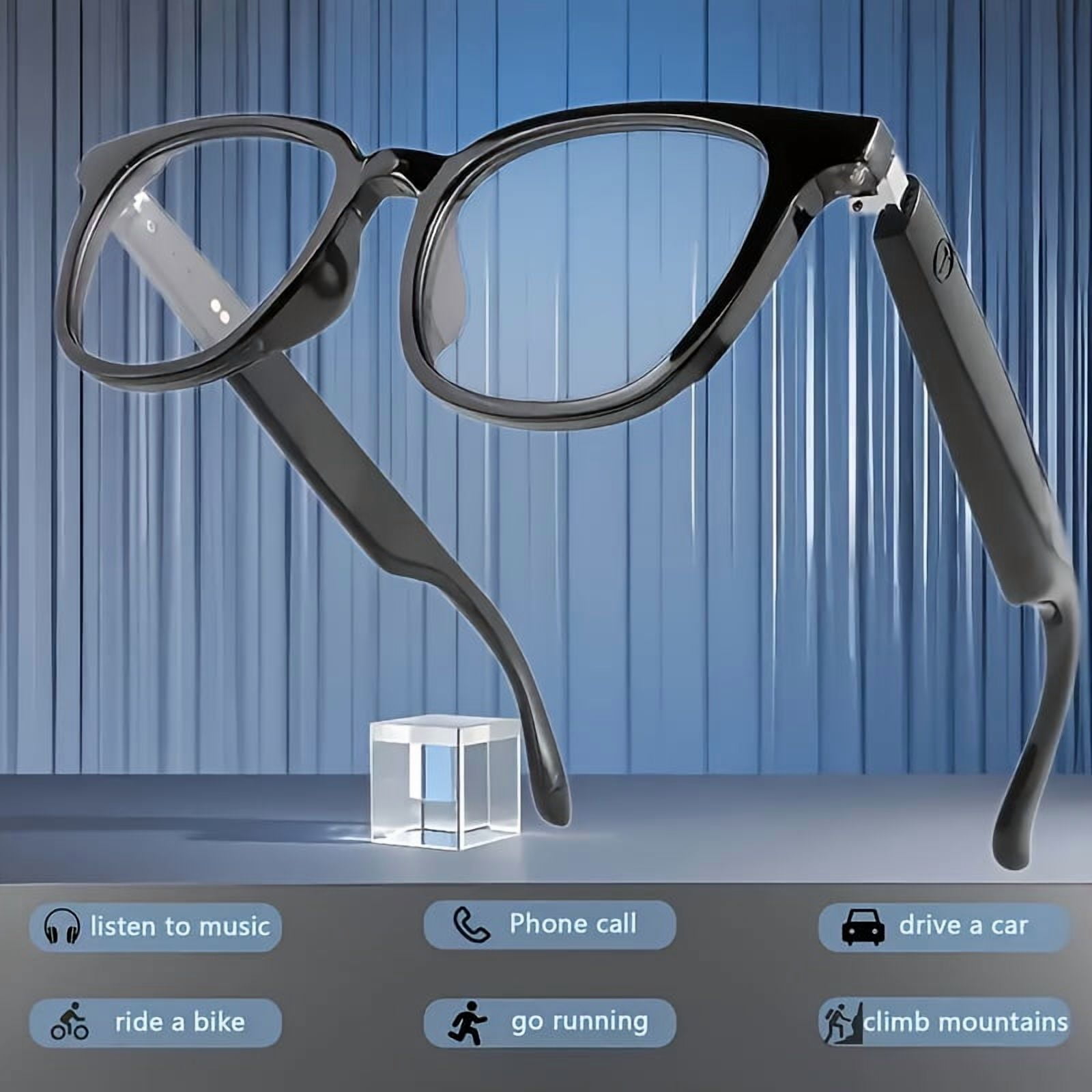 2025 Wireless Smart Glasses with Auto-Dimming Lenses | Touch Controls ...
