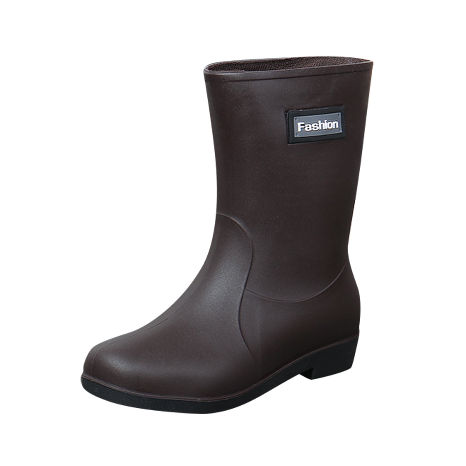 2025 Women Short Rain Boots Bumper Boots for Womens Ankle Waterproof ...